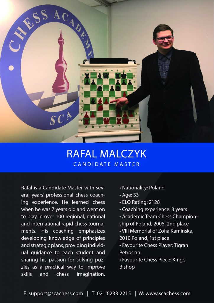Rafal Malczyk – chess bio – SCA Chess Academy